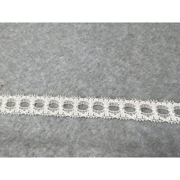 Office | Vintage White Lace Trim 34 Wide 16 Yards Long Delicate ...